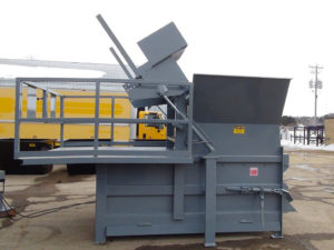 3 Cubic Yard Stationary Compactor | Nedland