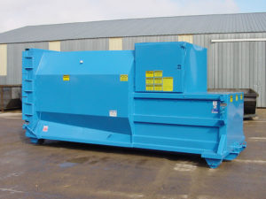 1 Yard Self-Contained Compactor with 15 Cubic Yard Container - Nedland ...