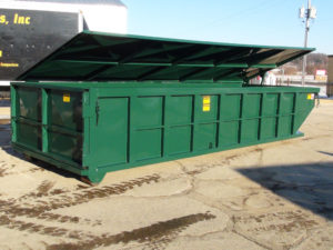 Roll-Off Dumpsters with Lids | Nedland